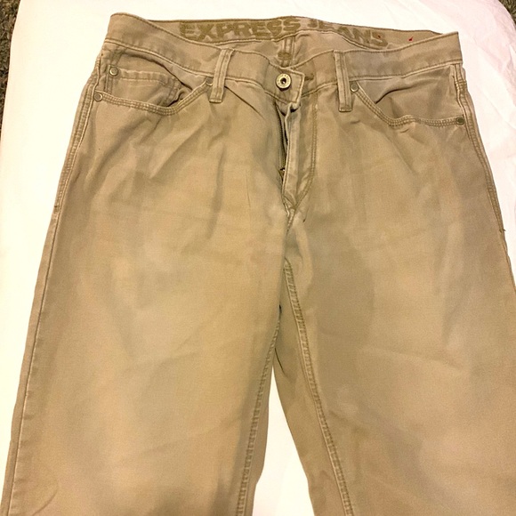 Express | Jeans | Mens Express Tan Jeans | Poshmark
